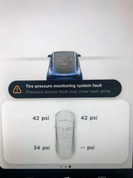 Tesla Tire Pressure Monitoring System Fault: Troubleshooting and ...