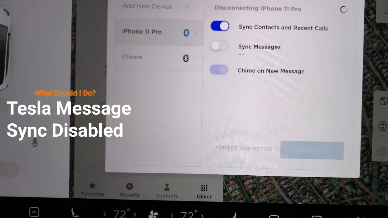 Tesla Message Sync Disabled: What Should I Do? - Ev Seekers